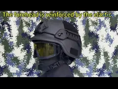 high-density aramid fiber kevlar forest fire helmet with ops-core fast system