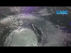 Portable Acrylic Spa Bathtub Whirlpool Massage Hydrothery Hot Tub Pool With Heating System