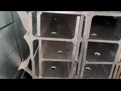 hot dip galvanized h beam for bridge retaining wall in bridge construction