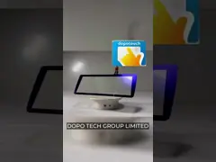 Ecrã multi-toque capacitivo projetado sem interface USB/RS232/I2C de força de ativação por pressão