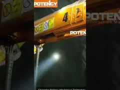 8.5m Entfernung nach oben Roboter-Schießbetonmaschine mit Motor Nennleistung 37KW / 1480rpm