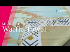 golf sport microfiber custom waffle golf towels foldable bulk wholesale
