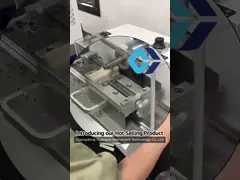 woodworking power sample v notch cutter machine for plastic testing