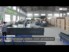 Exterior em alumínio com janela elétrica e luz LED