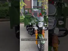 durable 3 wheel motorcycle with front and rear drum brake and open body type