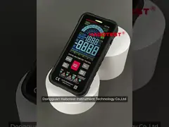 ht116 digital multimeter 9999 counts auto range 1000v 10a tester meter ohm hz capacitance true