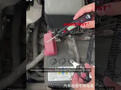 ht86a car voltage detector pen non contact voltage tester continuity resistance ohm meter car fault