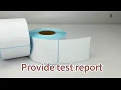 packaging food labels stickers pvc label with removable adhesive