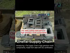 cnc laser cutting steel parts for high-precision mold components