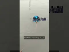 amphibious screw type cctv and sonar sewer/water pipe inspection camera system