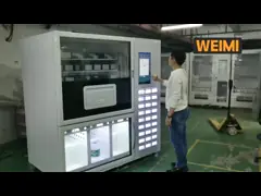 flower cooling locker vending machine with refrigerator system