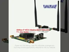 30Mbps IP MESH Module Wireless NLOS Video And TTL Data Radios