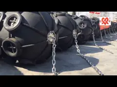 Πνευματικά θαλάσσια προφυλακτήρες 3.3x6.5m τύπου Yokohama από φυσικό καουτσούκ