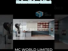 particle board carcass modern kitchen cabinet for hotel customized advantage