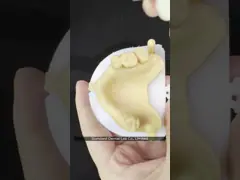 peek partial framework iso ce and fda china dental lab finish acrylic denture