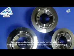 high hardness durable parts carbide mold tungsten carbide drawing die