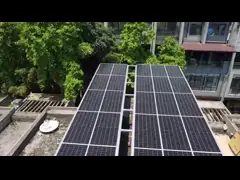 easy to install on grid solar system for residential pv scenario