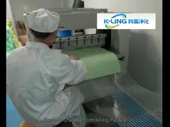 Pre MERV 8 HVAC 시스템용 환기 플레이트 패널 공기 필터