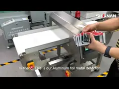 aluminum foil packaging special metal detector cereal milk metal detector aluminum foil packaging