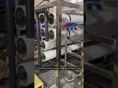 siemens s7 plc controlled industrial ro system for municipal water