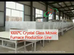 linha de produção por mosaikofen a 1000 °C