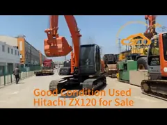 사용 된 일본 발굴기 히타치 ZX70 건설 프로젝트에 블레이드와 함께