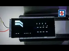 pin connector monochrome lcd display custom size va black white display