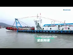 14 m jlcsd500 sand dredging boat with long duration julong dredger