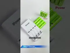 aa aaa nimh / nicd rechageable battery charger fast with us eu direct plug