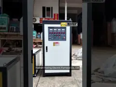 160kw industrial metal induction heating equipment forging machine plc control