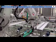 abb robotic arm irb 2400-10/1.55 industrial 6 axis welding robot with megmeet