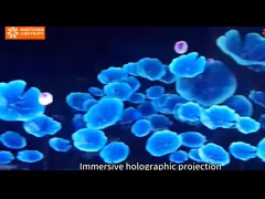 Experiencias inmersivas Proyección de cuevas inmersivas de 360 grados Proyector digital interactivo