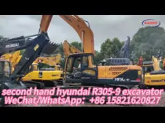 original korea second hand hyundai r305-9t excavator 30 ton used hyundai r305-9t excavator