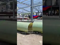 frp bromine purification tower / bromine absorption tower cooling extraction treatment