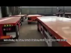 cimc china manufacturer of 5-axis flatbed semi-trailer high-quality discount flatbed semi trailer