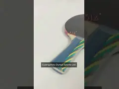 Colori le racchette di ping-pong della maniglia con la spugna inversa dell'arancia #2 della gomma 1.5mm