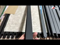 customized length solar panel frame alu profile for optimal performance
