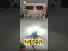 black case flashing light motorcycle universal led high brightness headlight