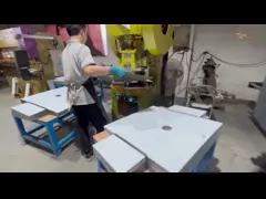 JH21 Series Open-Type Fixed-Bed Pneumatic Punch Press with 400KN Nominal Pressure 100MM Slider Stroke and 4000W Motor Power