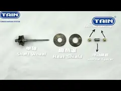 Ρόδα στροβίλων στροβιλοσυμπιεστών 753519-0007 753519-0008 GTA1749V για τη CITROEN 2.0HDI 88KW 2006