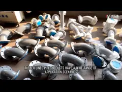 Отличная коррозионная стойкость Труба с резиновой футеровкой, устойчивая к коррозии, стандарт ASTM