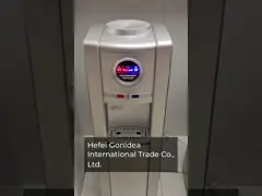 Dispensador de agua fría caliente manual vertical de Office Home con panel LED