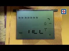 OEM FSTN Display LCD Modo positivo Gráfico monocromático 12 horas Ângulo de visão Para termostato