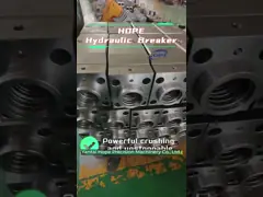 high duarability excavator hydraulic breaker 40 crmo chisels materials -yantai hp 50 hydraulic break