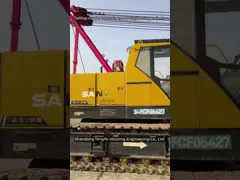 62m+42m fixed jib 320ton crawler crane  improve construction efficiency