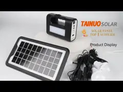 hot sale battery solar generator lighting system kit outdoor camping fishing power outage home emerg