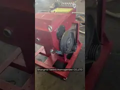 custom made ice cream homogenizer machine , small two stage homogenizer