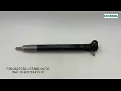 common rail fuel injector 28236381 33800-4a700 338004a700 for hyundai starex h1