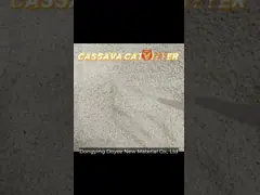 flushable odm cassava litter natural cat litter without dust