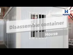 all-in-one flat pack container house kit quick setup